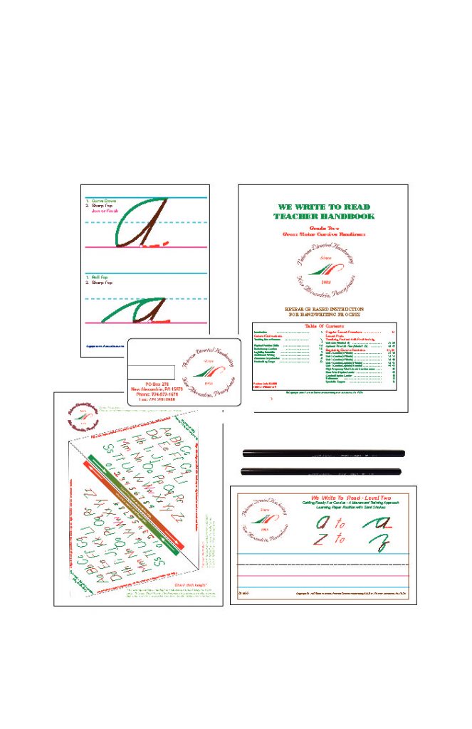 Online Store for Peterson Directed Handwriting Products. Learn Cursive.