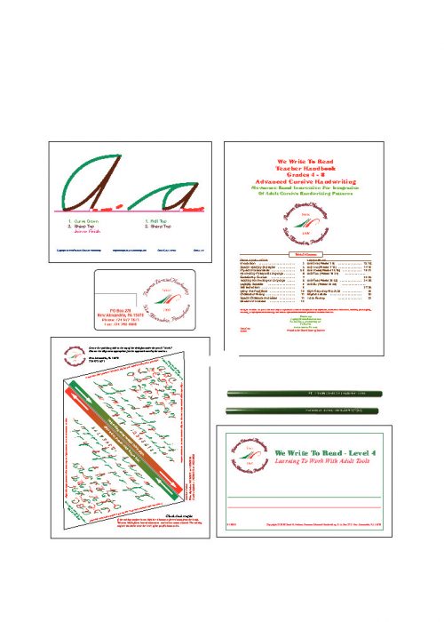 Online Store for Peterson Directed Handwriting Products. Learn Cursive.